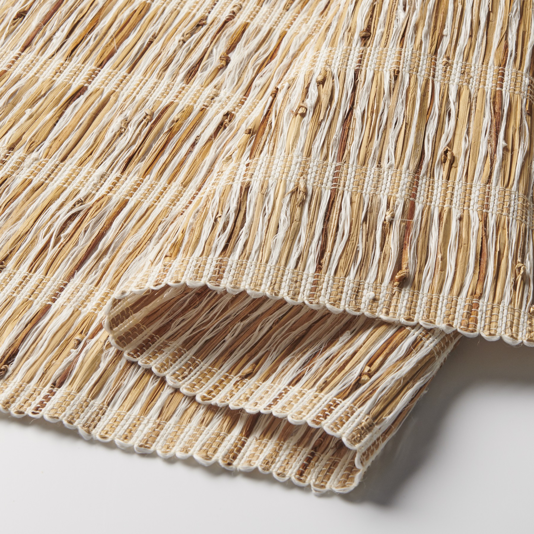 Bleached, Natural & Green Flax | HOLLY HUNT