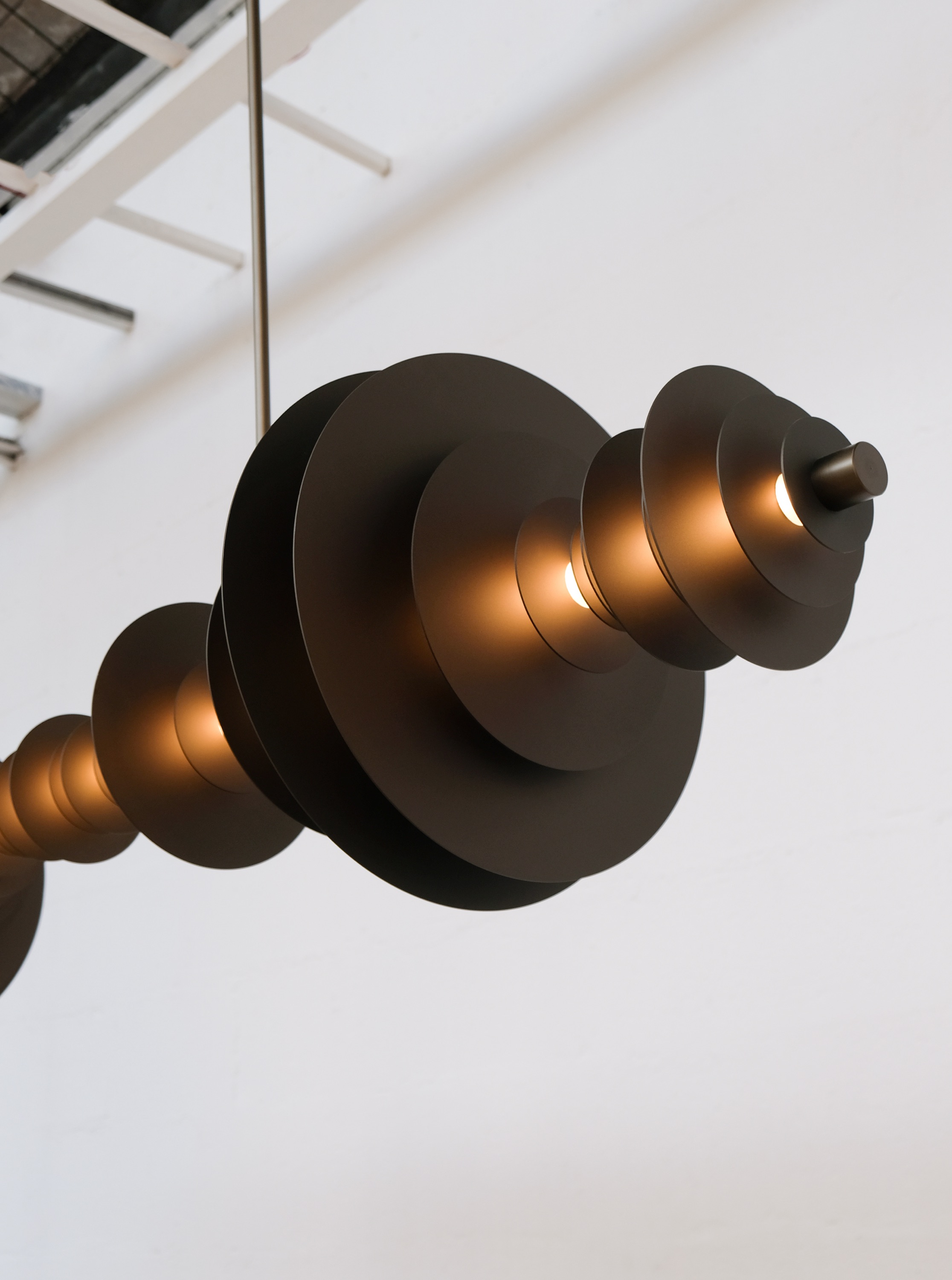 Gravity Ripples Metal Chandelier | HOLLY HUNT