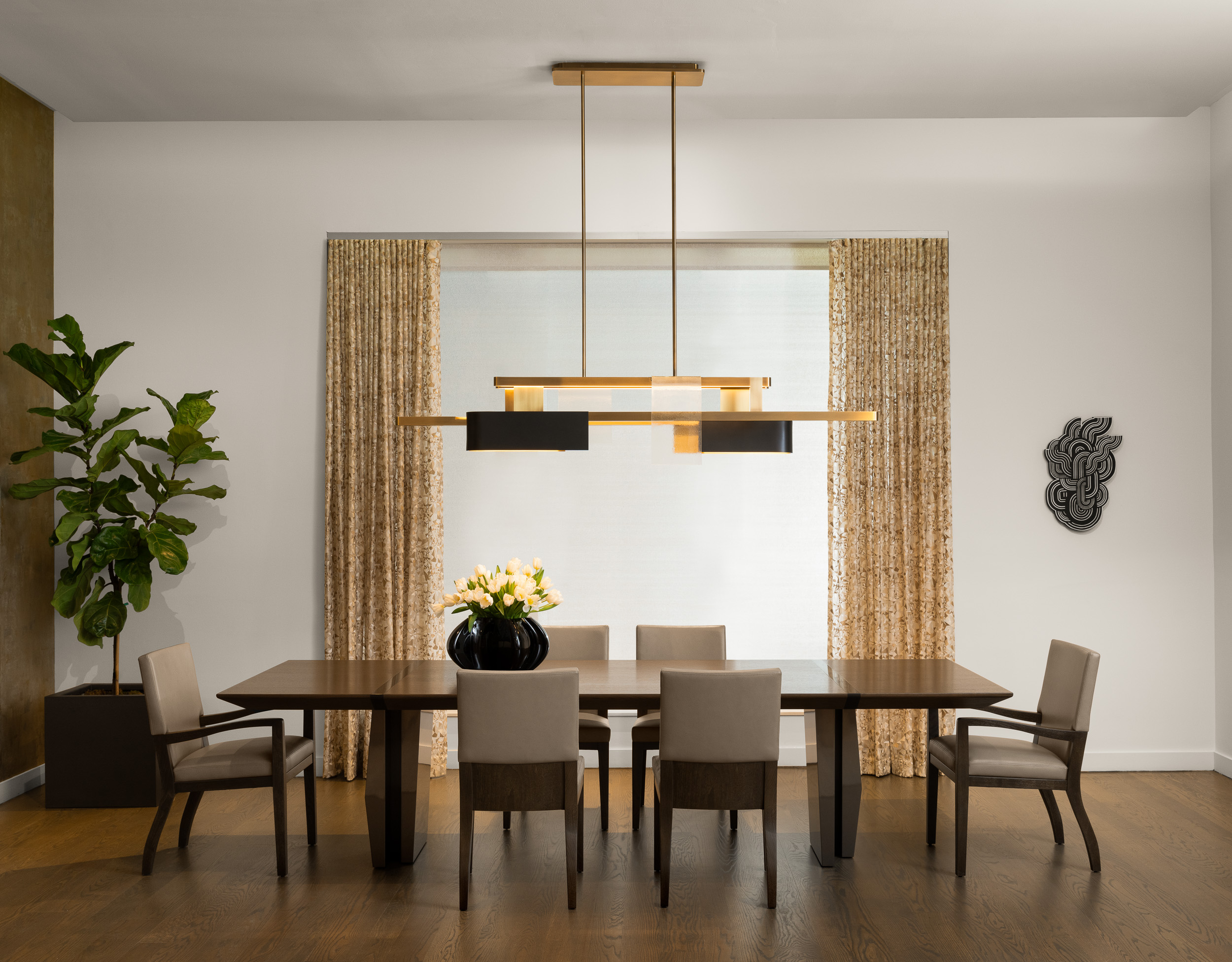 Strata Chandelier | HOLLY HUNT