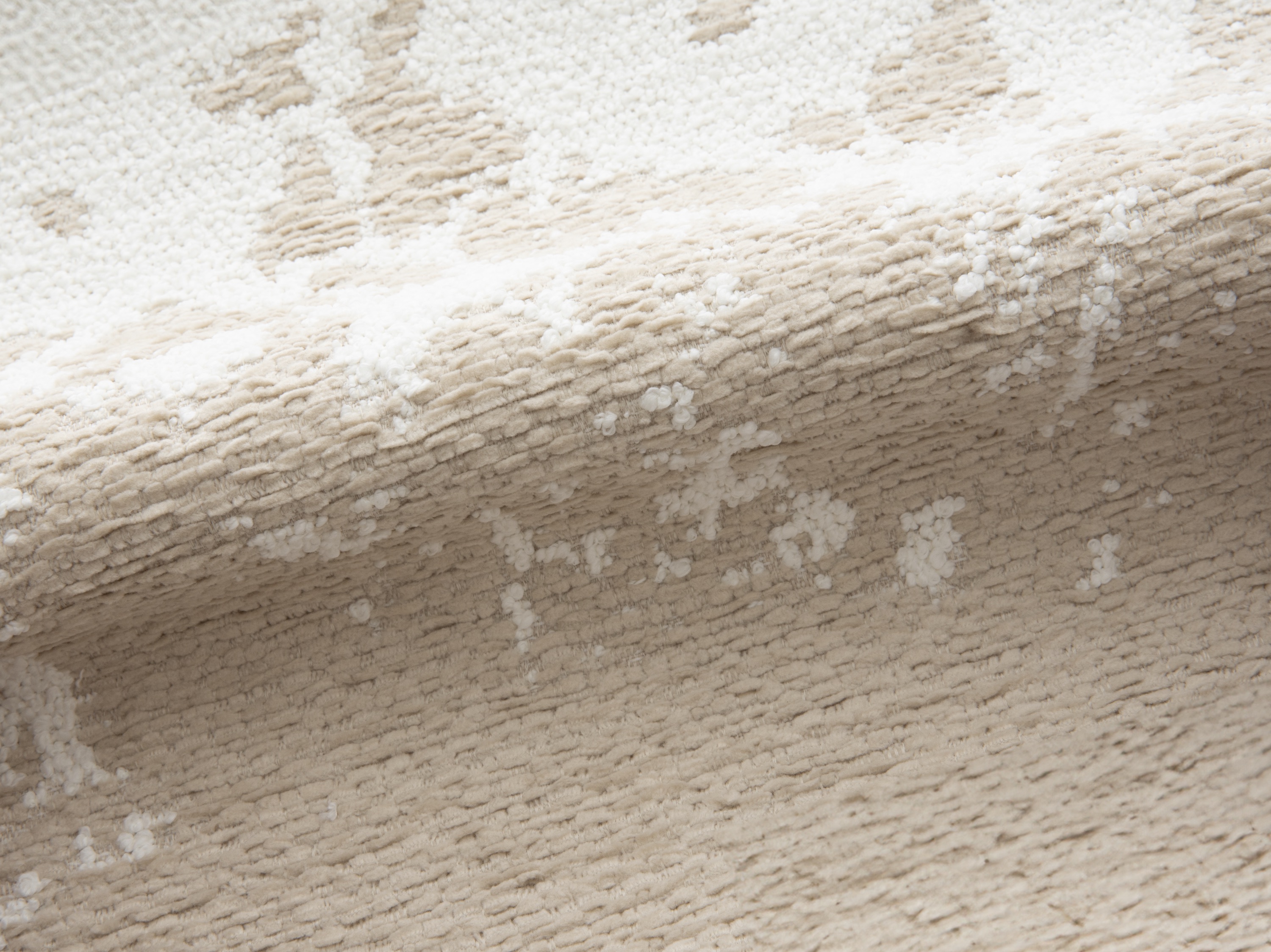 Dappled Stripe: White Cap/Oyster | HOLLY HUNT