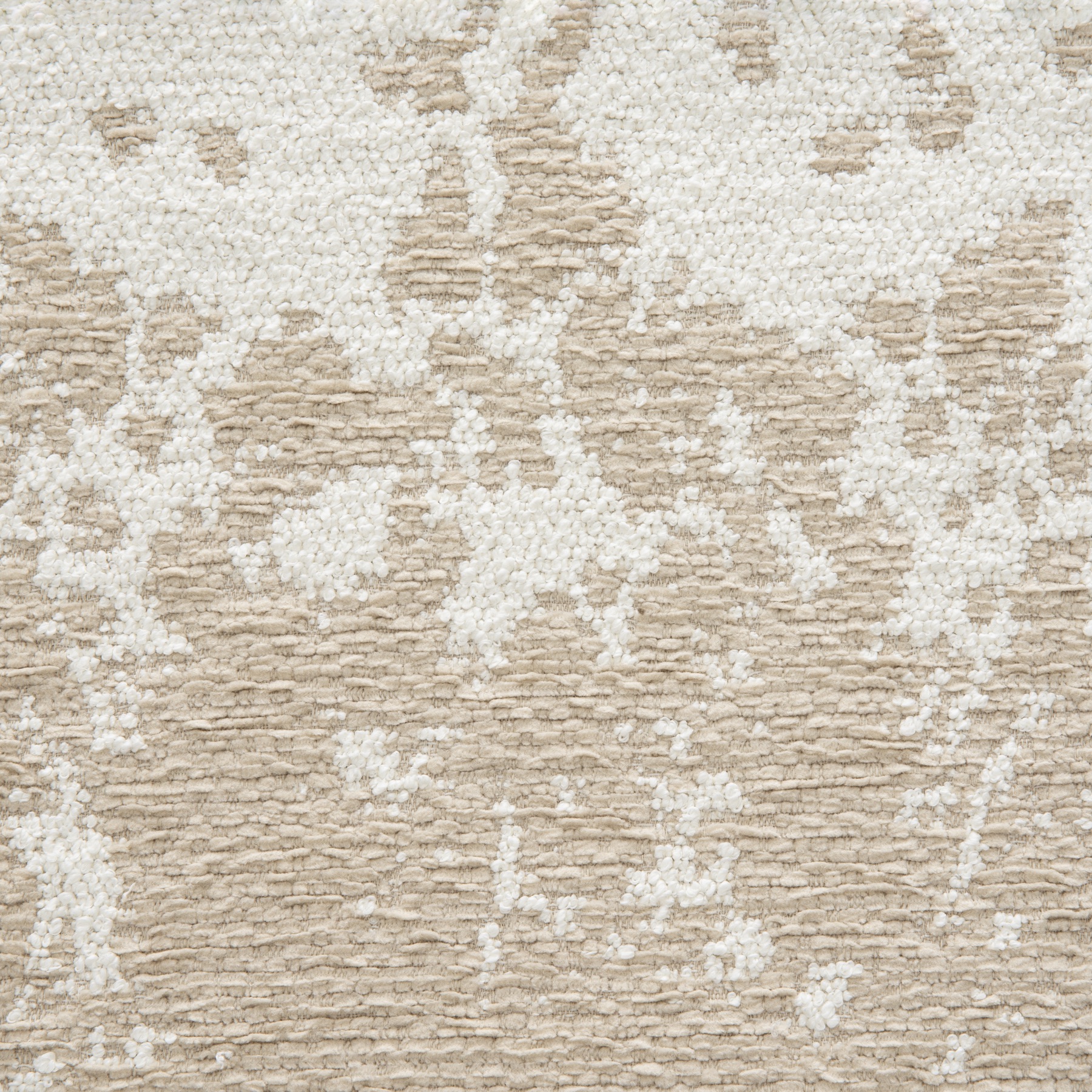 Dappled Stripe: White Cap/Oyster | HOLLY HUNT