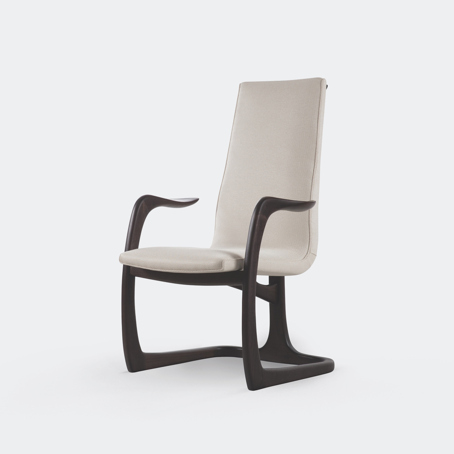 Tee Back Dining Arm Chair | HOLLY HUNT