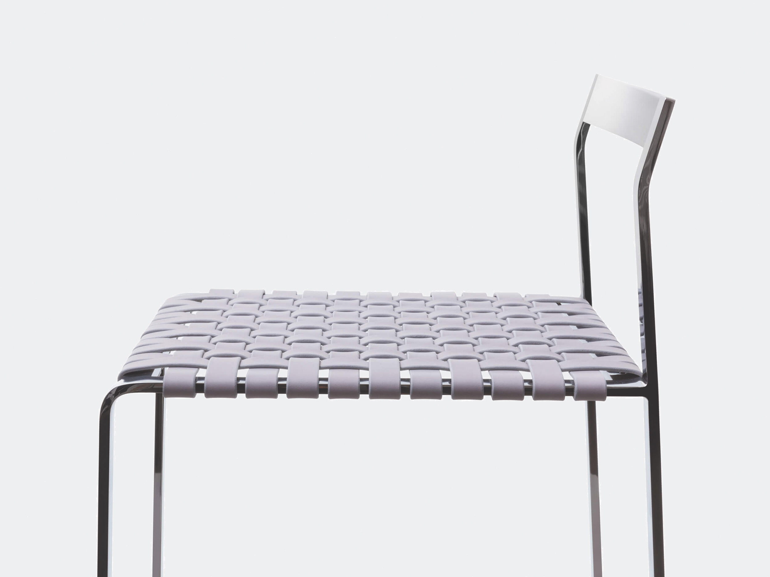 Metal Back Bar Stool | HOLLY HUNT