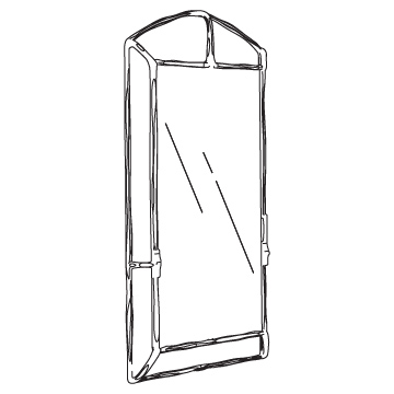 Sentinel Mirror | HOLLY HUNT