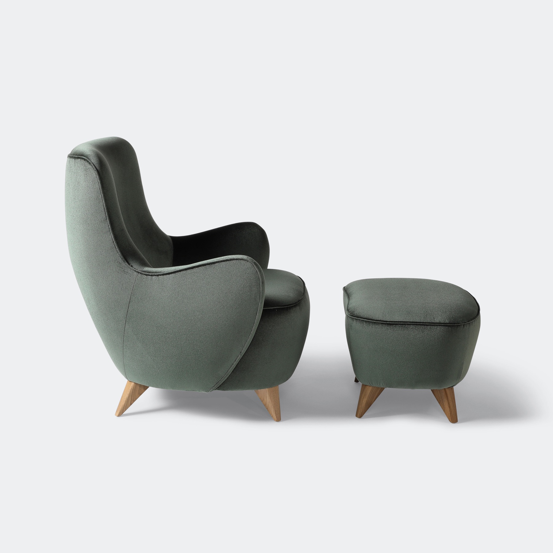 Barrel Chair - High Back | HOLLY HUNT