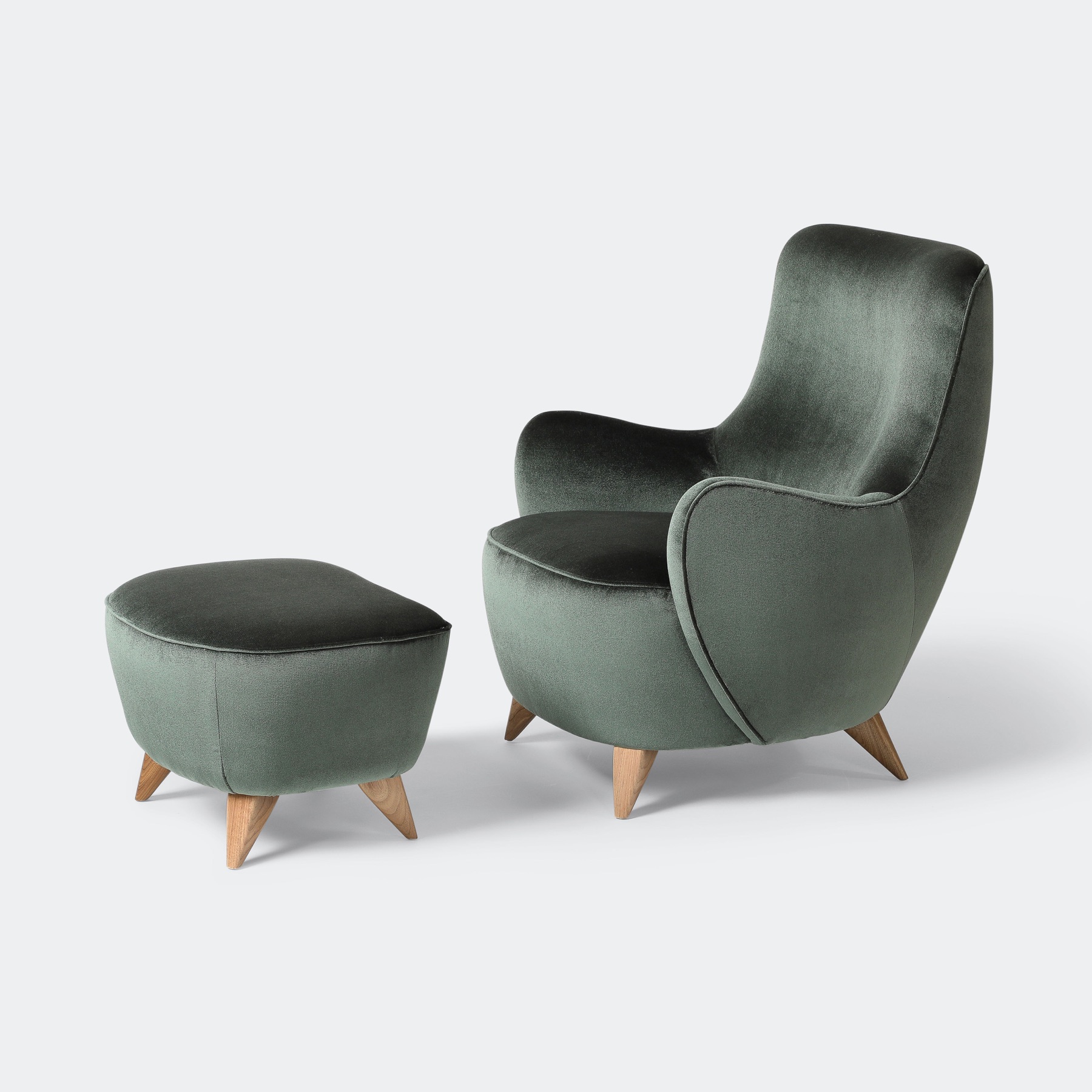 Barrel Chair - High Back | HOLLY HUNT