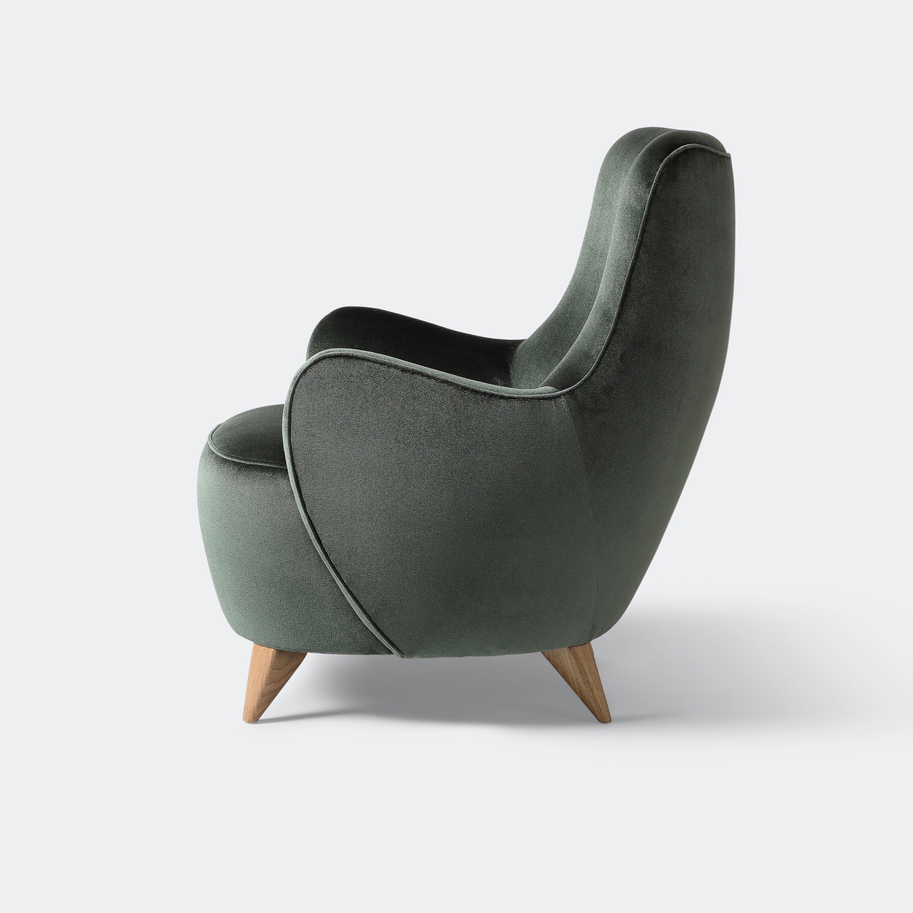 Barrel Chair - High Back | HOLLY HUNT