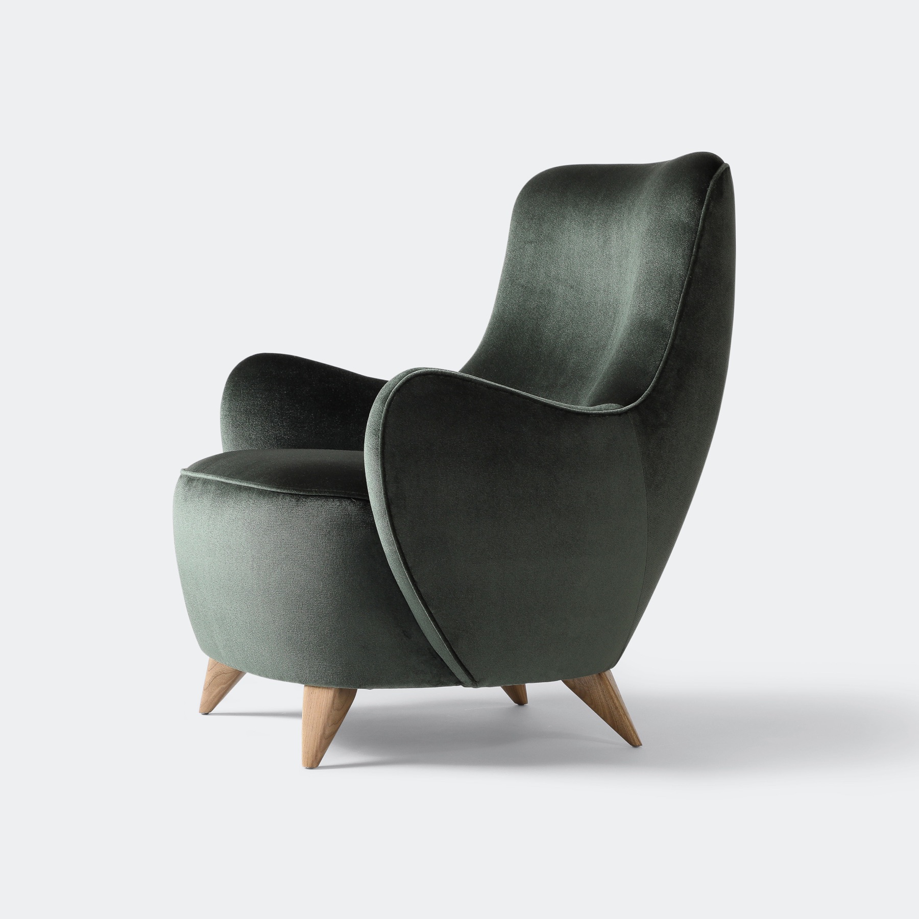 Barrel Chair - High Back | HOLLY HUNT