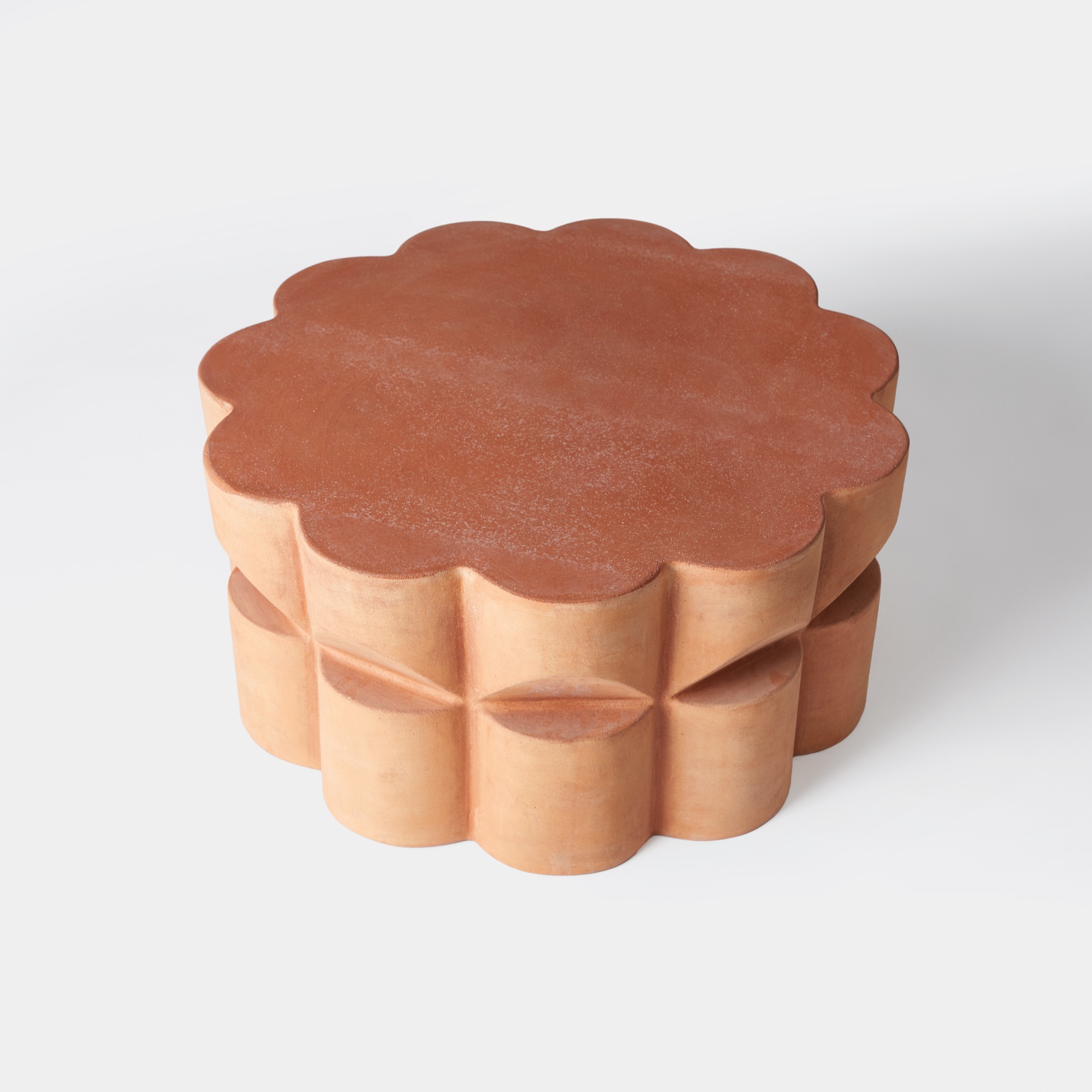 Colonna Terracotta Table | HOLLY HUNT
