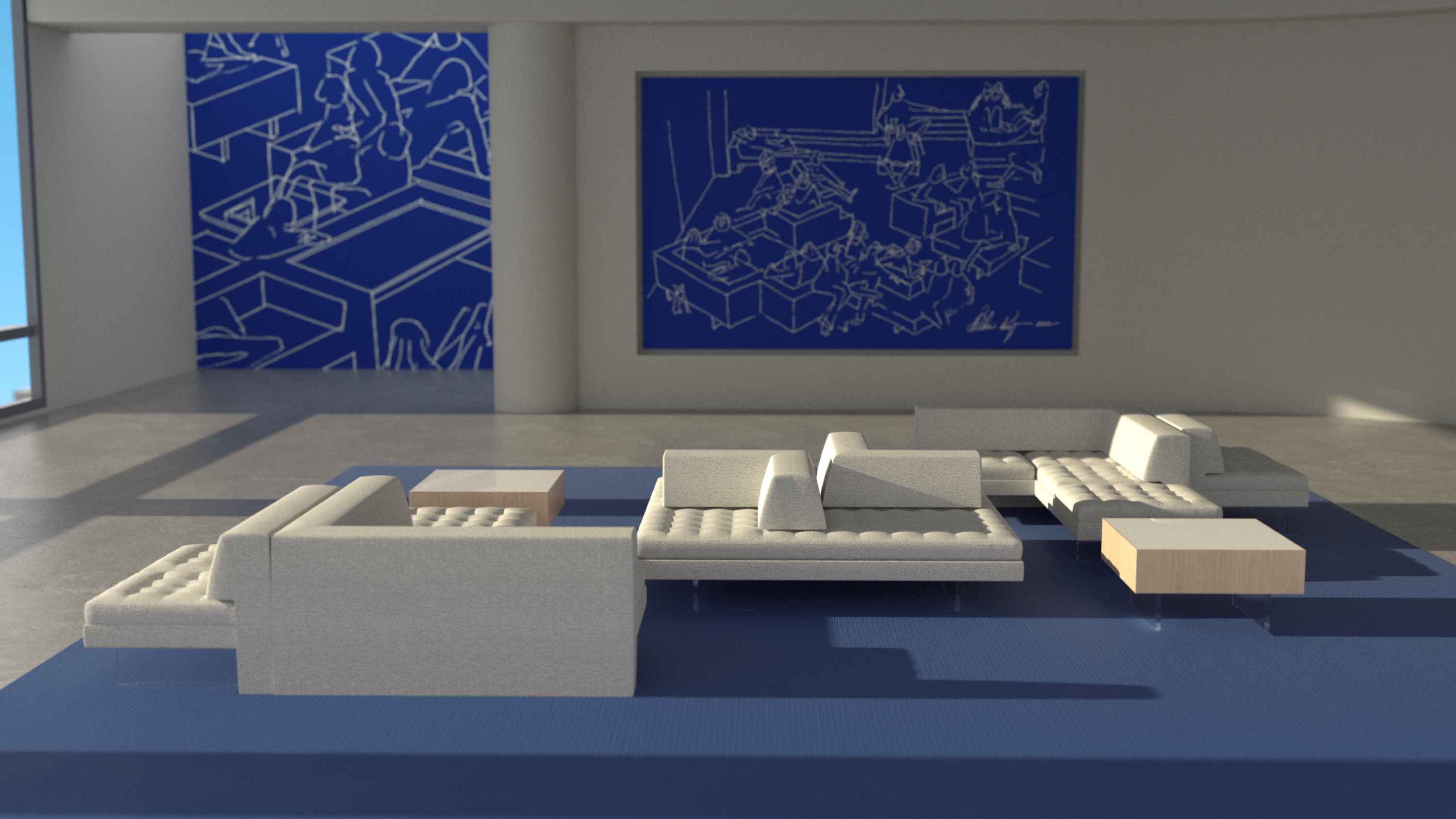 Omnibus II Sectional | HOLLY HUNT