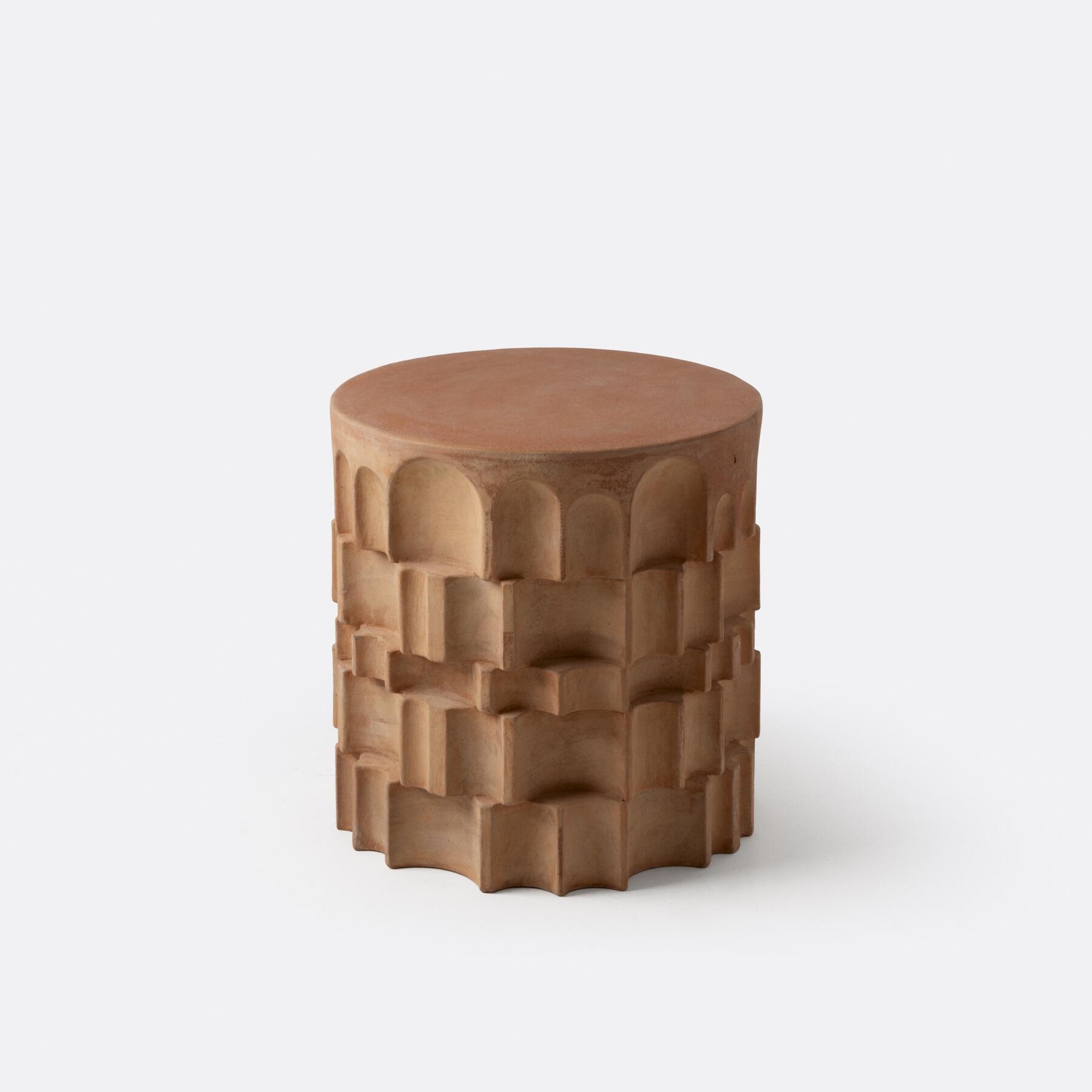 Colonna Terracotta Table | HOLLY HUNT
