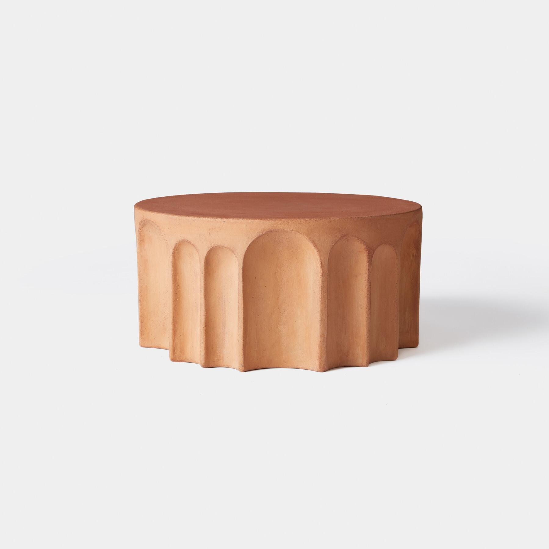 Colonna Terracotta Table | HOLLY HUNT