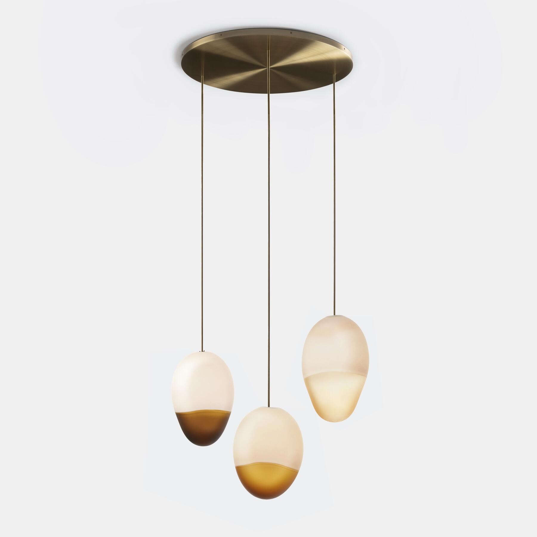 Pilule Satin Chandelier | HOLLY HUNT