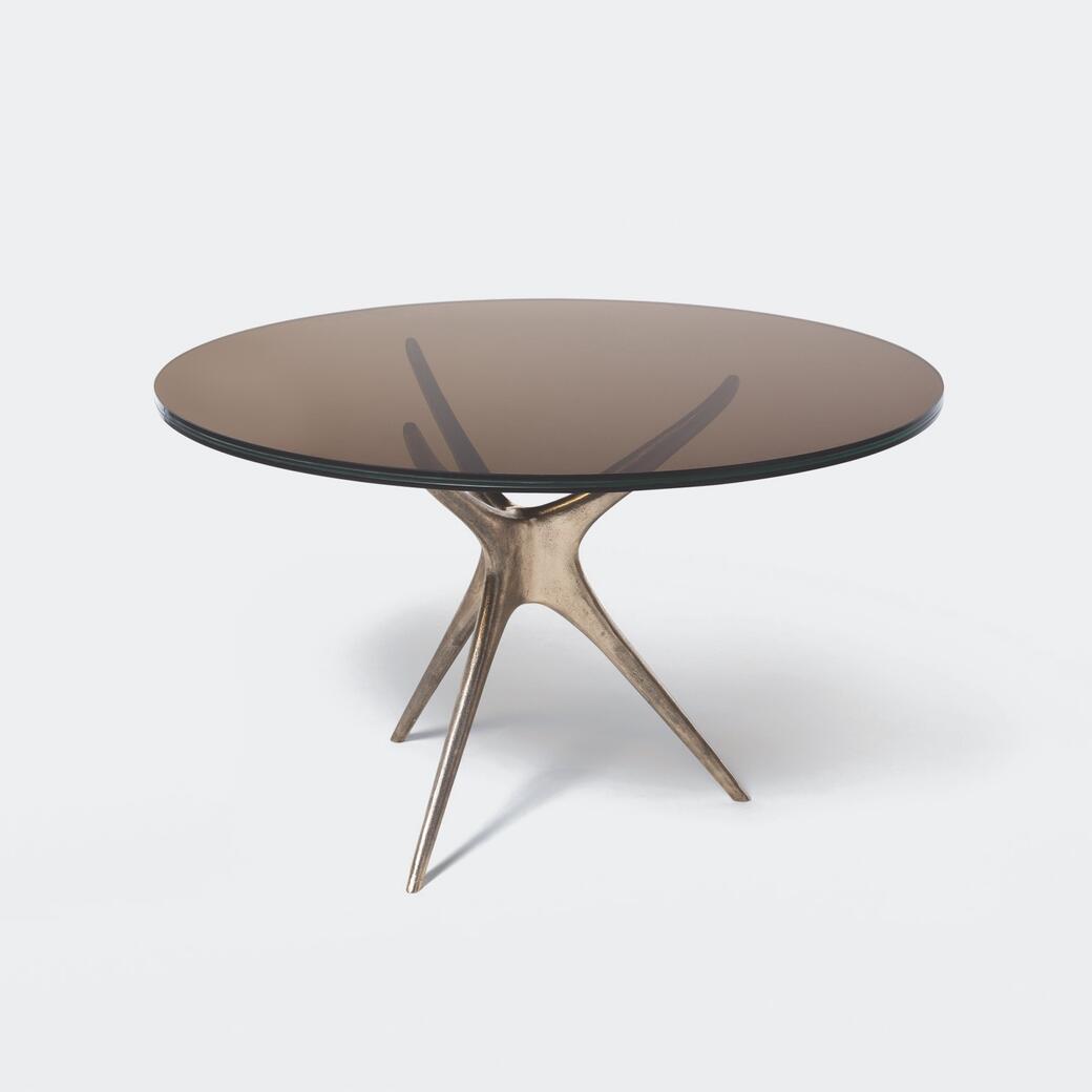 Cast Sculpted Coffee Table | HOLLY HUNT