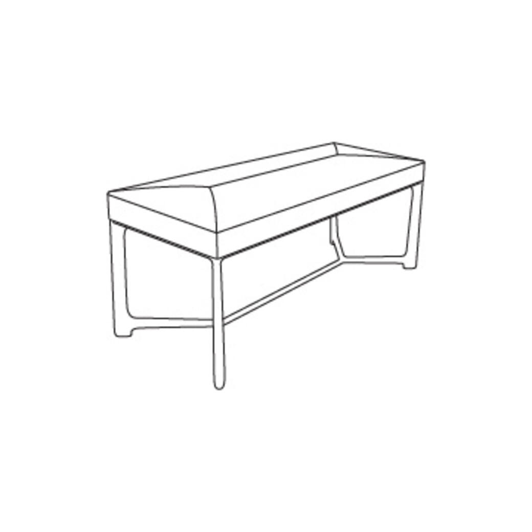 XY Bench | HOLLY HUNT